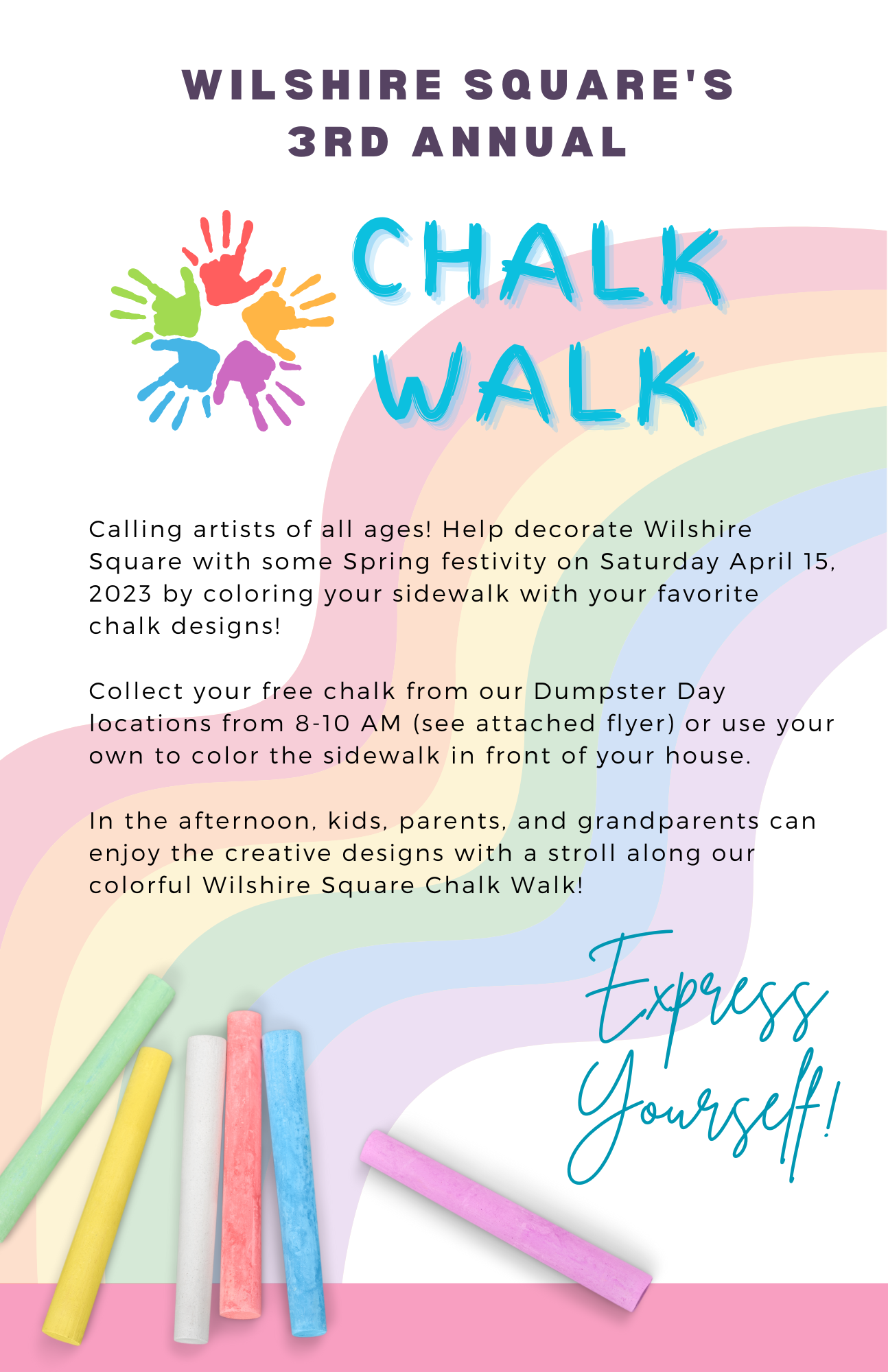 2023 Chalk Walk – Wilshire Square Neighborhood Association